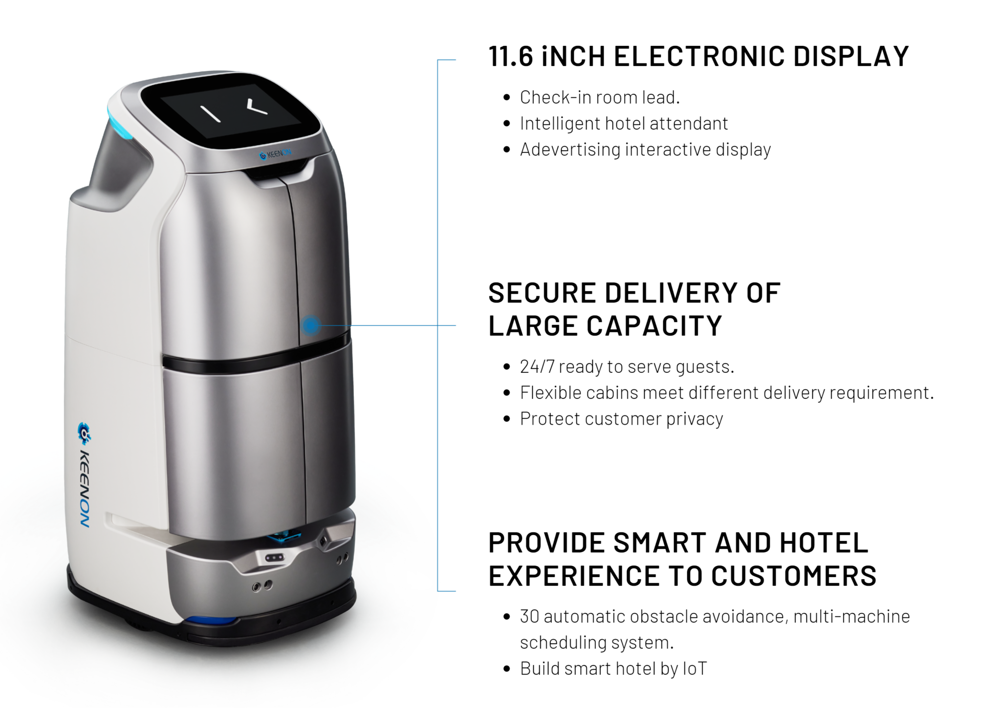 Solutions For Hotel Industry - Smart Delivery Robot